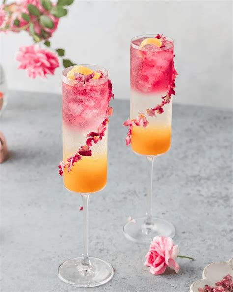 Pink Lychee Rose Gin Spritz Empress 1908 Gin