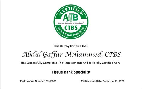 Abdul Gaffar Mohammed Ms Chbe Cmqoe On Linkedin Aatb Ctbs