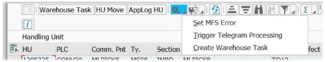 discover sap ewm mfs mfs node in the warehouse monitor