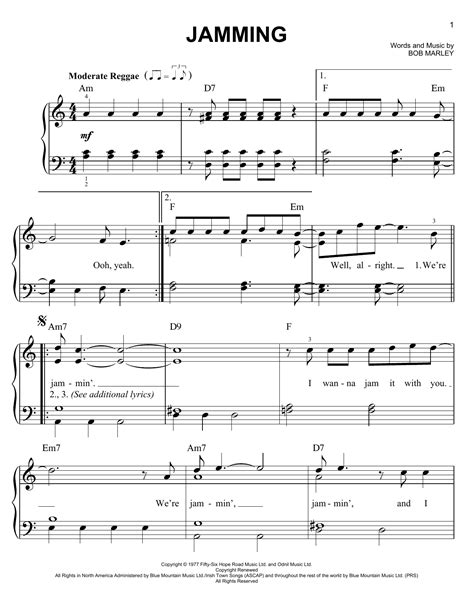 Jamming Sheet Music Direct
