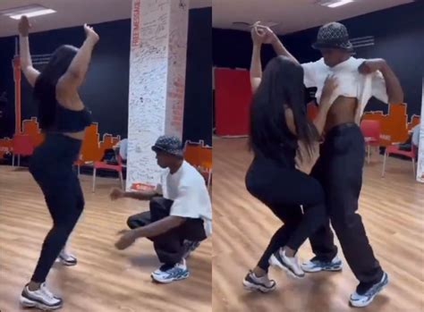 Kamo Mphela And Toss Burn The Internet With Their Dance