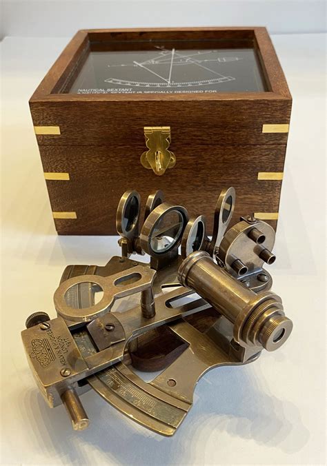 Sextant In Wooden Box Trowbridge Gallery