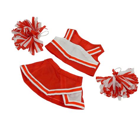 8 Red Cheerleader Pkg Of 6 The Bear Factory