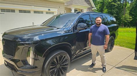Krietz We Delivered This Sweet 2025 Escalade Esv Sport Platinum To