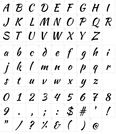 Script A Font