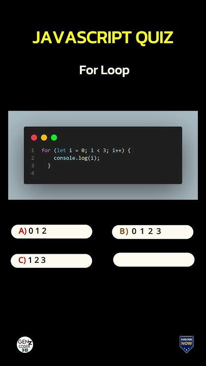 For Loop Javascript Interview Question 36 Js Quiz Shorts