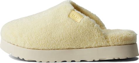 Ugg Ugg Fuzz Sugar Terry Slide Banana Pudding
