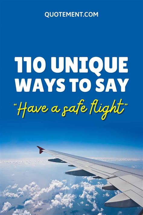200 Creative Ways To Say Have A Safe Flight Wishes Me Vrogue Co