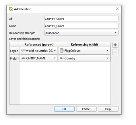 Labeling Qgis Label Features Using Field Attributes From A One To