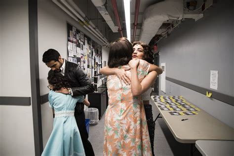 Exclusive Photos Join The Party Backstage At Broadways Explosively