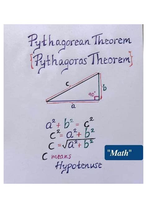 SOLUTION: Pythagorean theorem pythagoras theorem - Studypool