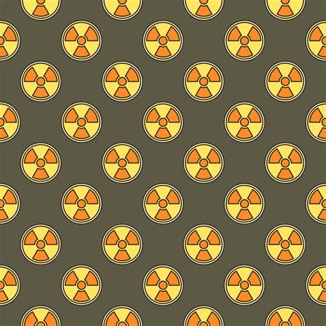 Nuclear Energy Vector Radiation Colored Seamless Pattern 41485768