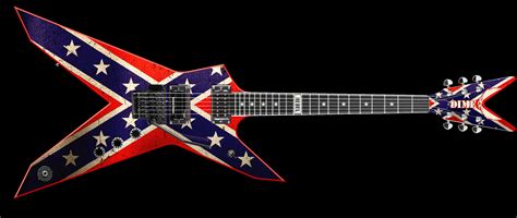 Guitares Electriques Dean Dimebag Dixie Rebel Dimebag Dixie Rebel
