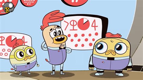 قسمت 18 انیمیشن جوجه های فضایی در فضا با دوبله فارسی فیلو