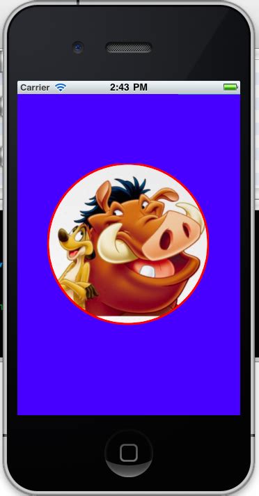 Iphone How To Create A Round Button Stack Overflow