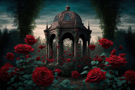 Premium Photo Rose Garden