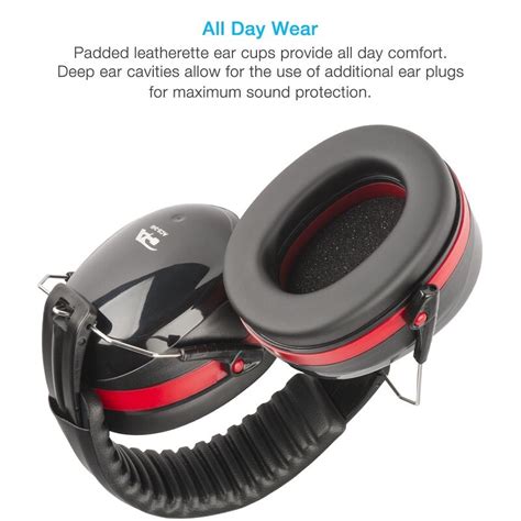 Noise Reduction Ear Muffsshooters Hearing Protect Grandado