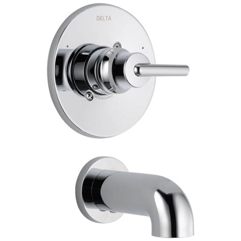 Tub Only Trim 1l 14s Recertified In Chrome T14159 R Delta Faucet