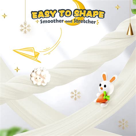 White Foam Modeling Clay500g Soft Lightweight Air Dry