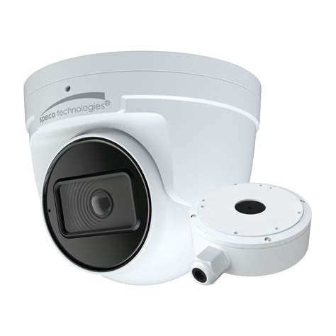 Speco 4mp Intensifier Ai Ip Turret Camera With Junction Box 2 8mm