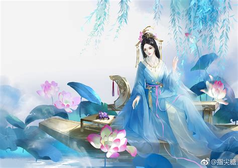 古风美人 作者 指尖糖 堆糖美图壁纸兴趣社区