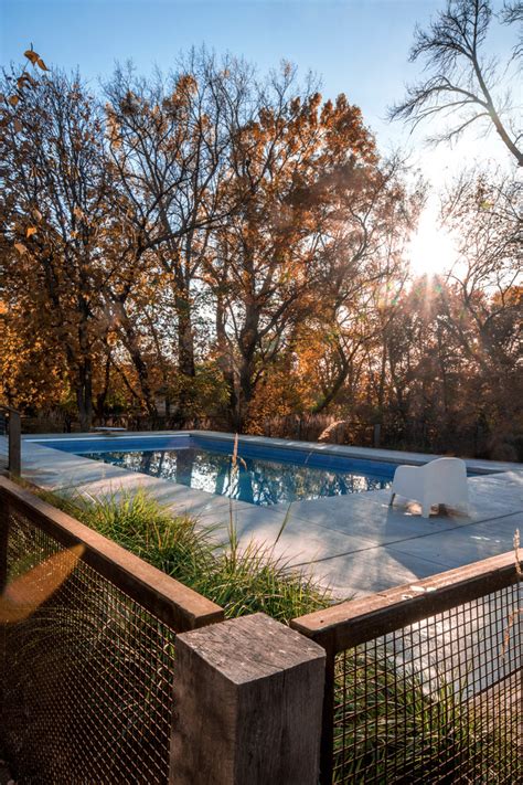 White Oak Chateau Modern Pool Minneapolis By Terravista