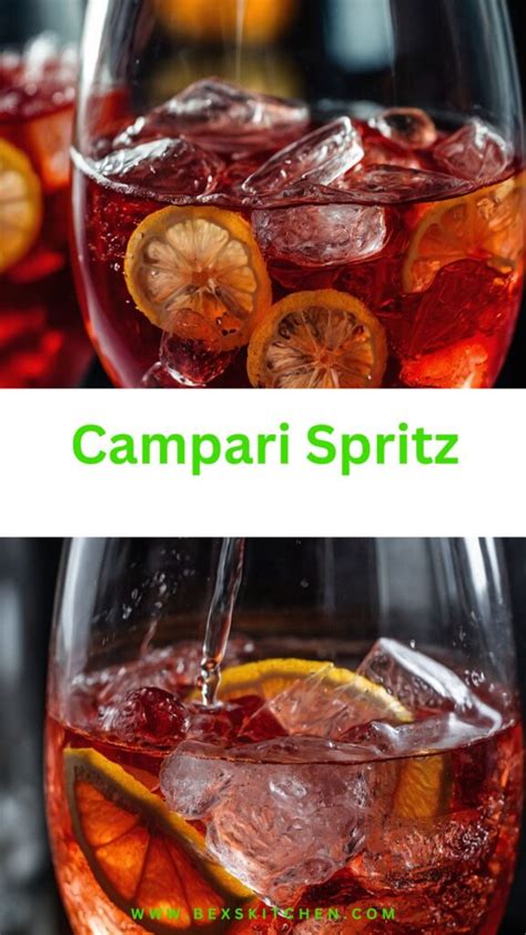 The Perfect Campari Spritz Bexs Kitchen