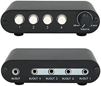 Amazon Com SOLUPEAK ST Way RCA Audio Switch Source Signal Input Switcher Selector Splitter