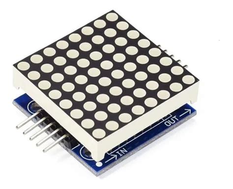 Módulo Matriz Led 8×8 Con Max7219 Racbots