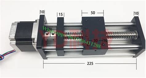 High Precision CNC GGP 1605 200MM Ball Screw Slide Rail Linear Guide ...