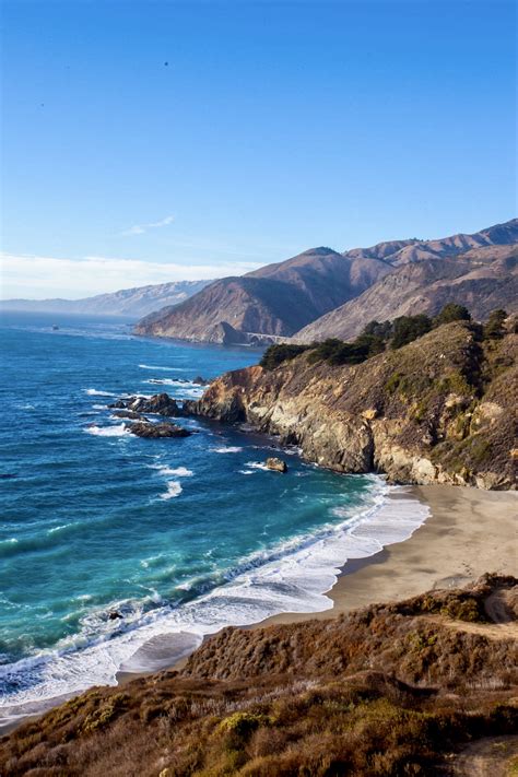 加州一号公路，又名太平洋海岸公路（pacific Coast Highway）