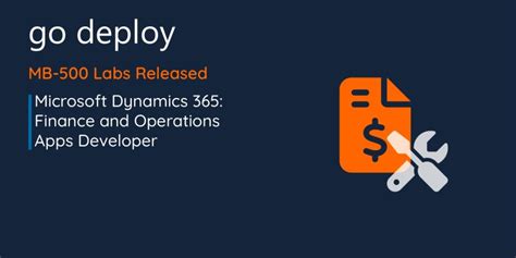 go deploy labs on linkedin microsoft dynamics 365 finance and