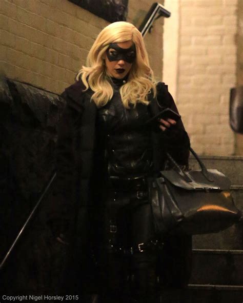Katie Cassidy On The Set Of Arrow In Vancouver Hawtcelebs