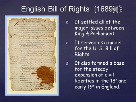 English Bill Of Rights Pictures