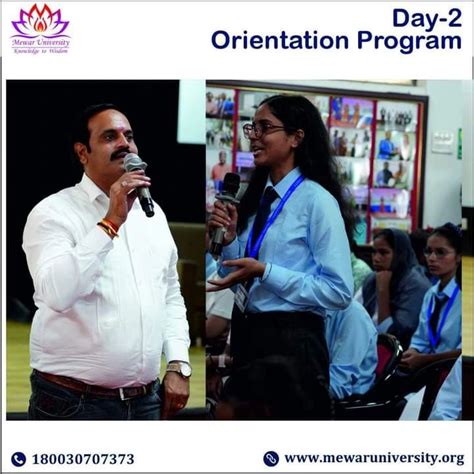 Shivani Chauhan On Linkedin Mewaruniversity Orientationday Learning