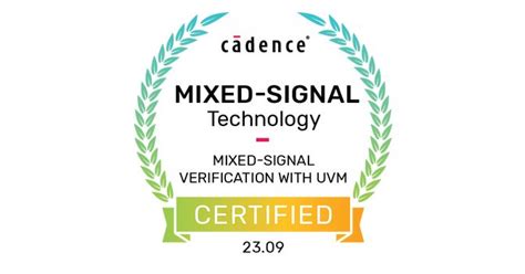 Mixed Signal Verification With Uvm V23 09 Exam Was Issued By Cadence Design Systems To Priyanka