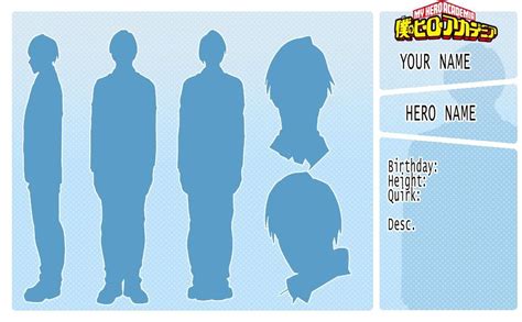 Mha Oc Base Body Bnha Template Ressuraction Wallpaper