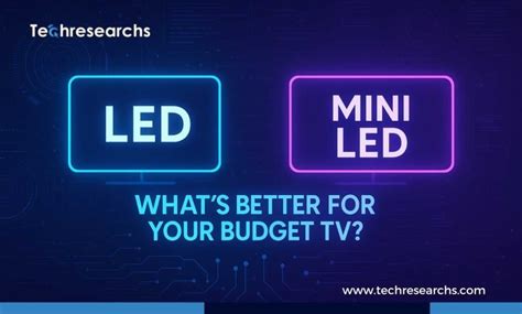 Led Vs Mini Led Budget Tv Battle You Need To See