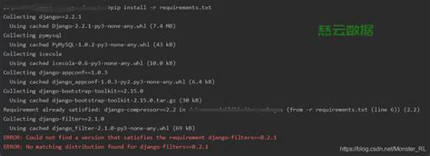 Mac解决pip Install R Requirementstxt报错：error Externally Managed