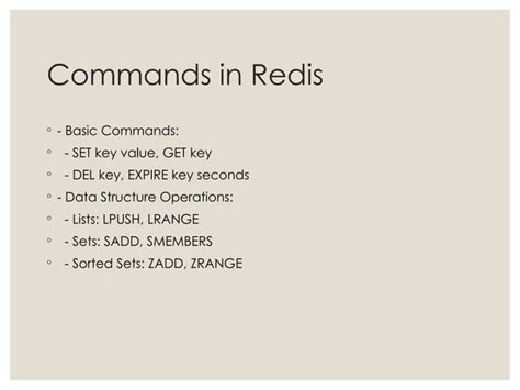 Redis Presentation Pptx Ppt On Redis And Ppt