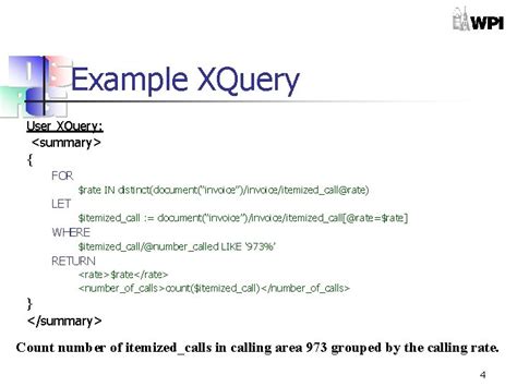 Xml Algebra Comparison Between Xperanto Niagara 1 Part