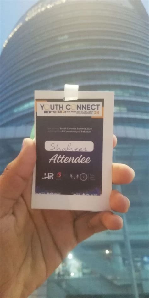 Shaheer Amjad On Linkedin Youthconnectsummit Artificial