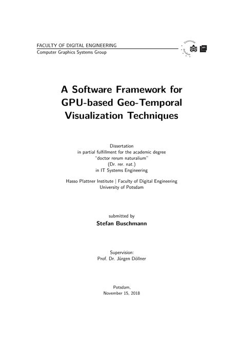 A Software Framework For Gpu Based Geo Temporal Visualization