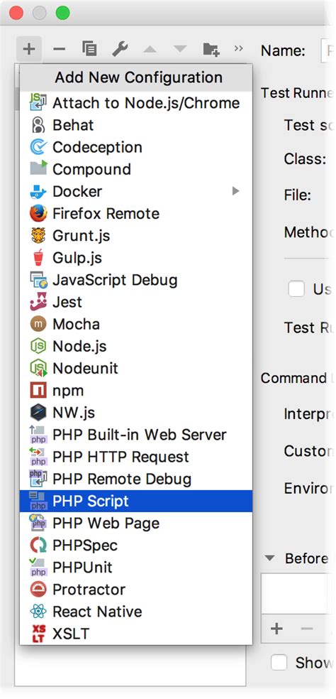 Rundebug Configurations Phpstorm Documentation