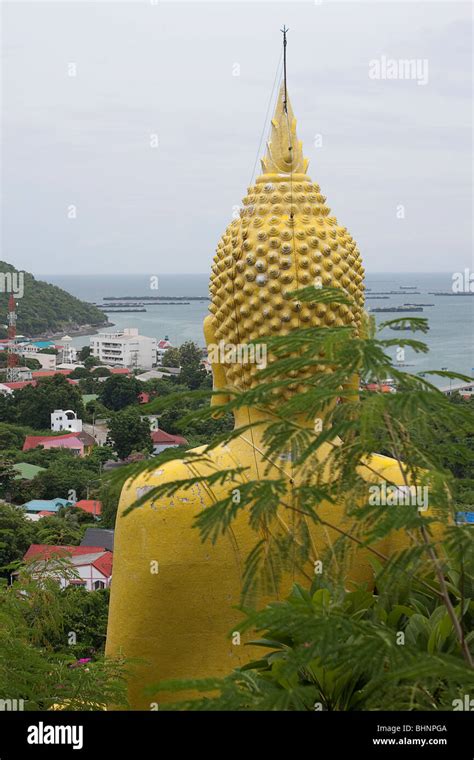 Buddhist Statue Koh Si Chang Thailand Stock Photo Alamy