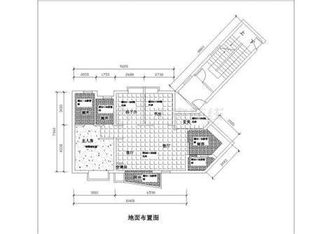 某现代标准型住宅家装修样式详细设计施工cad图纸居住建筑土木在线