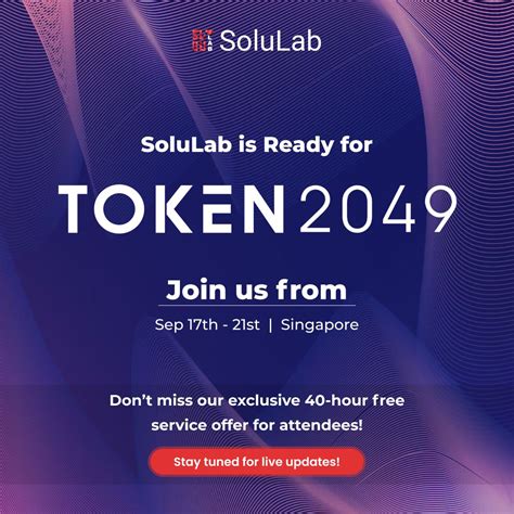 solulab on linkedin token2049 blockchain innovation networking
