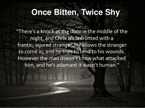 Characters Once Bitten Twice Shy