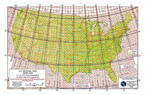 Us Grid Square Map Pdf
