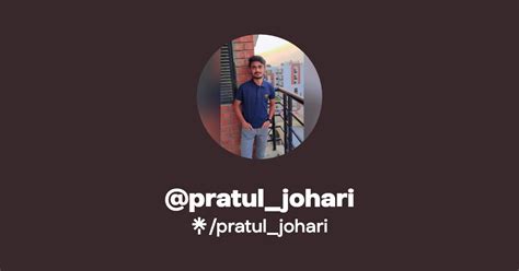 Pratul Johari Linktree